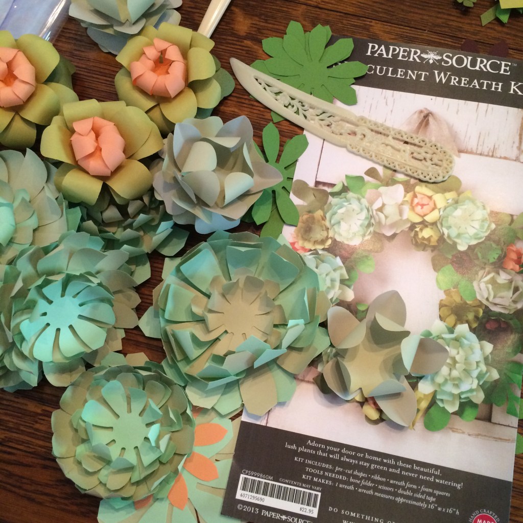 DIY Paper Wreath Kits – Crazy for D.I.Y.
