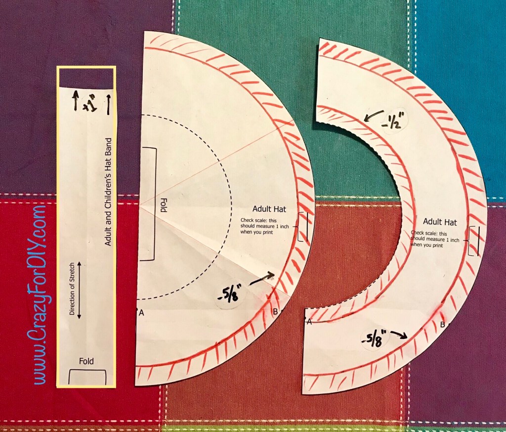 Blippi Felt Hat Beret DIY – Large Size – Crazy for D.I.Y.