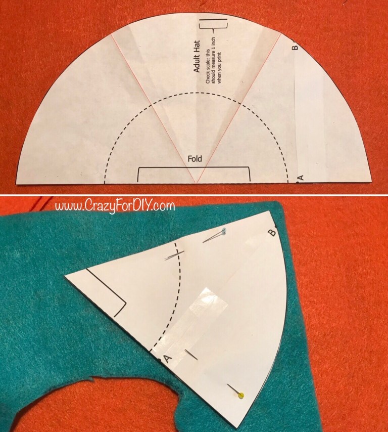 Blippi Felt Hat Beret DIY – Large Size – Crazy for D.I.Y.