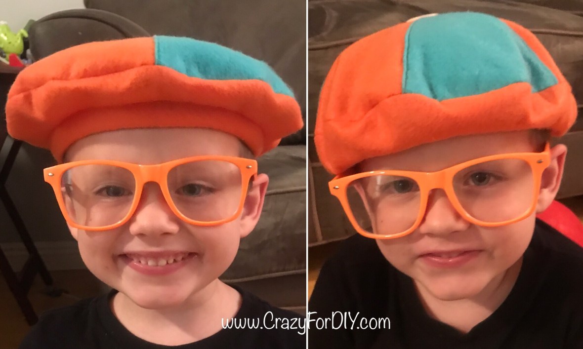 Blippi Felt Hat Beret DIY – Large Size – Crazy for D.I.Y.